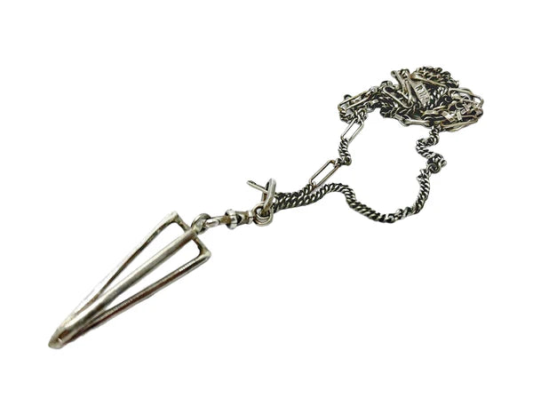 Dimon Silver Pendant Necklace - NX05 – Velvet & Vein